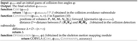 Sensors Free Full Text Robot Imitation Learning Of Social Gestures With Self Collision