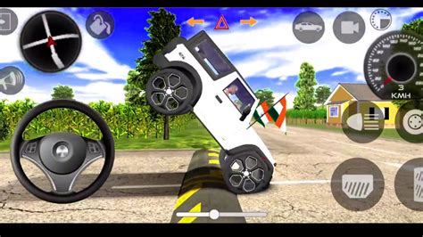 Indian Mahindra Thar Stunt 😱 Dollar Song Indian Car Simulator 3d