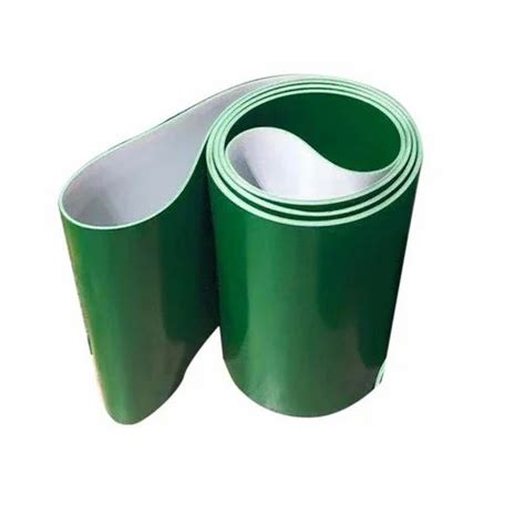 Pvc Conveyor Belts Green Belt Width 500 1000 Mm Belt Thickness 2