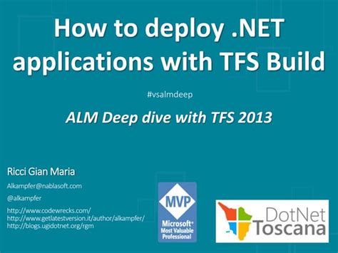Deploy Applications With Tfs Build Ppt