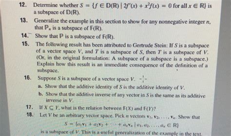 Solved 4 Determine Whether S { X Y Er X2 Y2