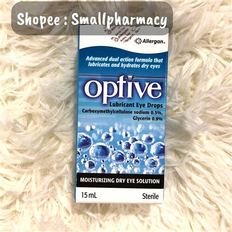 Allergan Optive Lubricant Eye Drops 15ml 501561 Exp 07 2024 Shopee