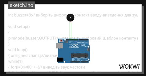 Lab7 Пасивний зумер Wokwi Esp32 Stm32 Arduino Simulator