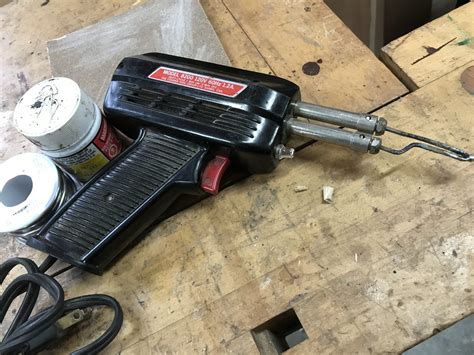 How To Solder Wires 45 Year Old Soldering Gun Still Going Strong