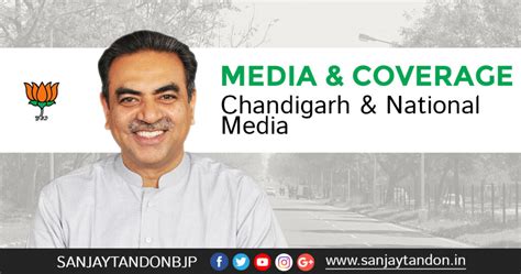 Press Releases Sanjay Tandon BJP Chandigarh