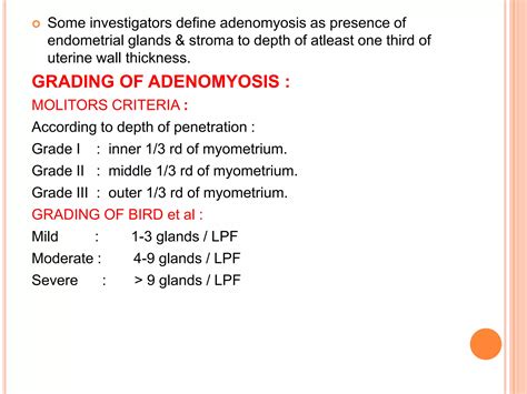 Adenomyosis Pptx
