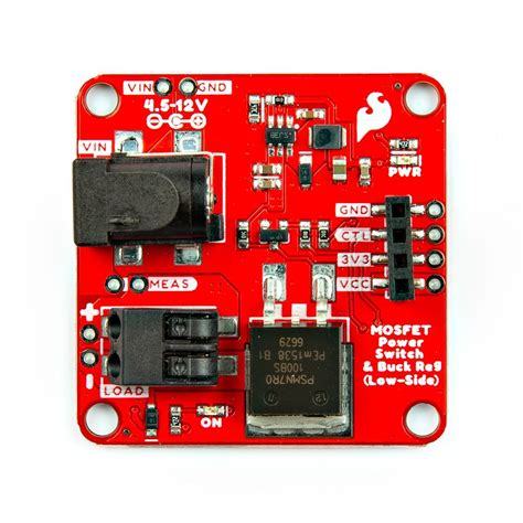 Sparkfun Mosfet Power Switch And Buck Regulator Low Side Opencircuit