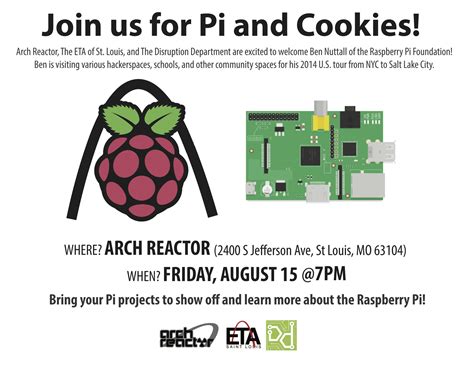 pi and cookies with ben nuttall of the raspberry pi foundation