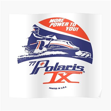 Polaris Snowmobile Posters Redbubble