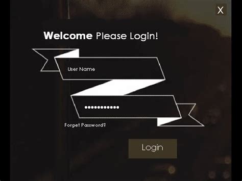 How To Create A Unique Design Login Form In C Vb Net Youtube