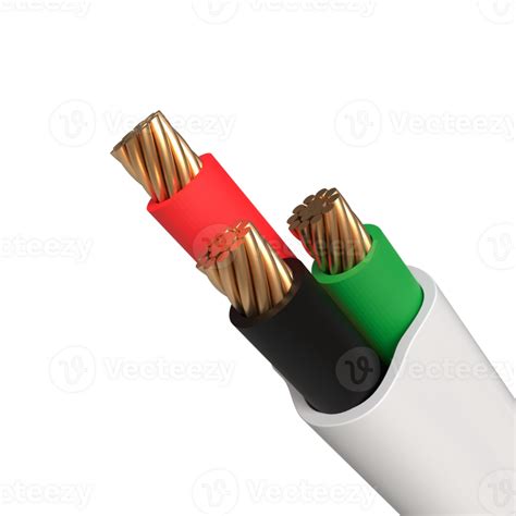 Realistic D Wire Or Cable Rendering For Design Business Etc PNG
