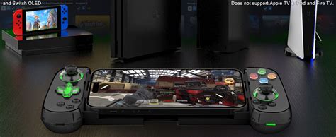 Wireless Phone Controller For Iphone Android Mobile Game Controller With Hall