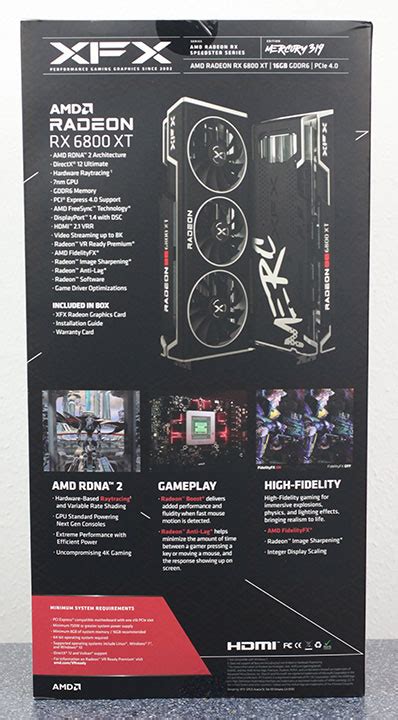 XFX Radeon RX XT Speedster Merc Black Review Pictures Teardown TechPowerUp