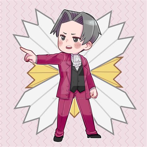 Miles Edgeworth By Ottermelonart On Deviantart