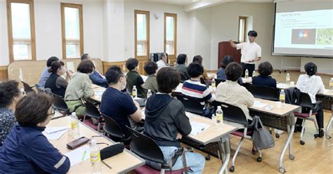 부산광역시 호스피스완화케어센터 호스피스 자원봉사자 심화 교육 실시