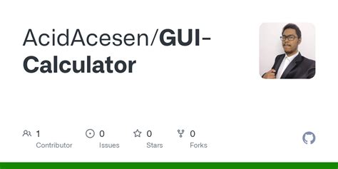 GitHub AcidAcesen GUI Calculator