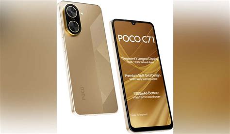 POCO Launches C71 Smartphone First Sale On Flipkart For Rs 6 499 Telangana Today