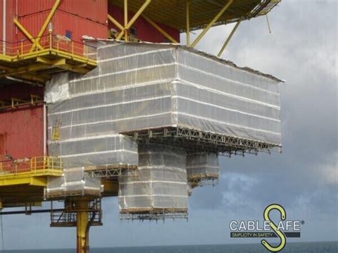 Dropped Objects Prevention Guard Net Cablesafe