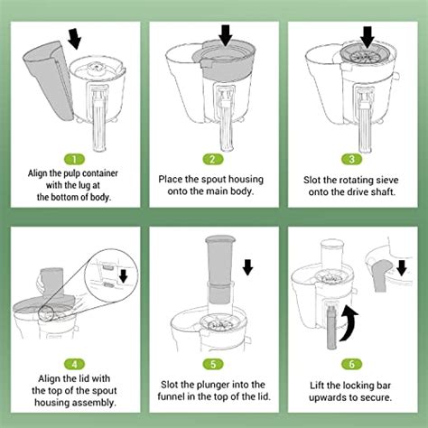 EASEHOLD Upgraded Juicer Machine Centrifugal Juice Extractor For Vegetable And Fruit Anti Drip