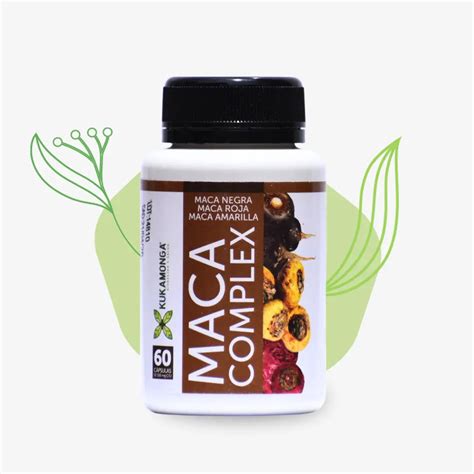 Maca Complex 60 Cápsulas Kukamonga Health Element