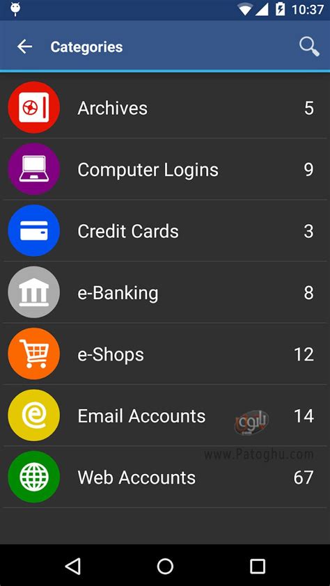دانلود 861 Awallet Password Manager برنامه مدیریت آسان رمز عبور برای