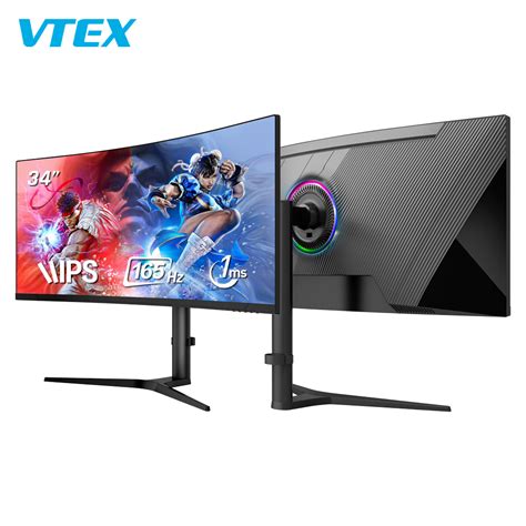 Slim Design Wide Screen Gaming Pc 34 Inch Desktop Computer Monitors