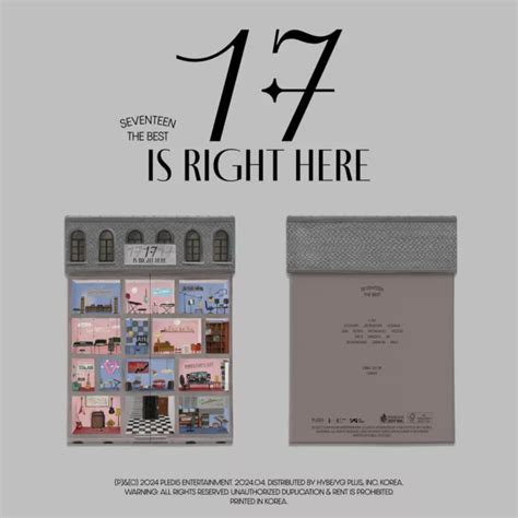 Seventeen Seventeen Best Album 17 Is Right Here Cd Presale 0305