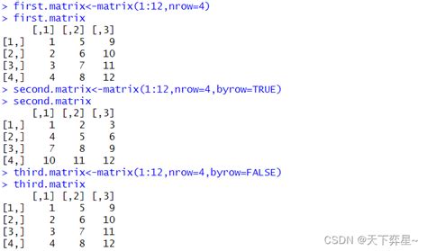 R语言 处理矩阵与更高维数据dimnames Csdn博客