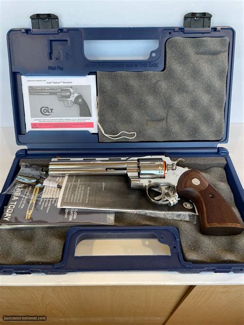 Colt Python Sp6wts 6 Inch New In Box