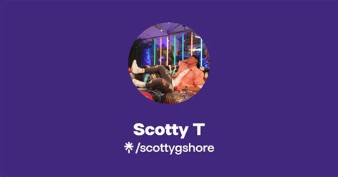 Scotty T Find Scotty T Onlyfans Linktree