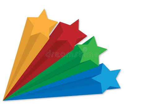 Colourful Exploding Stars Icon Vector Illusytration Stock Vector Illustration Of Copy