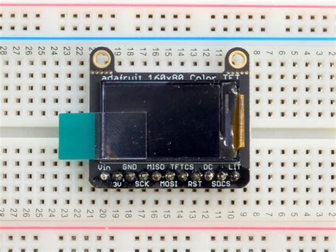 Assembly Adafruit Mini Tft 0 96 160x80 Adafruit Learning System