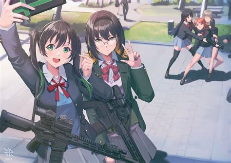 Yuki Setsuna Uehara Ayumu Takasaki Yu Nakasu Kasumi And Ikaruga