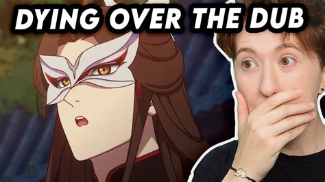 Xie Lian Hits Different In English Tgcf S2 Ep 7 Dub Reaction Youtube