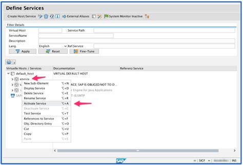 post installation sap steps connect enosix product documentation