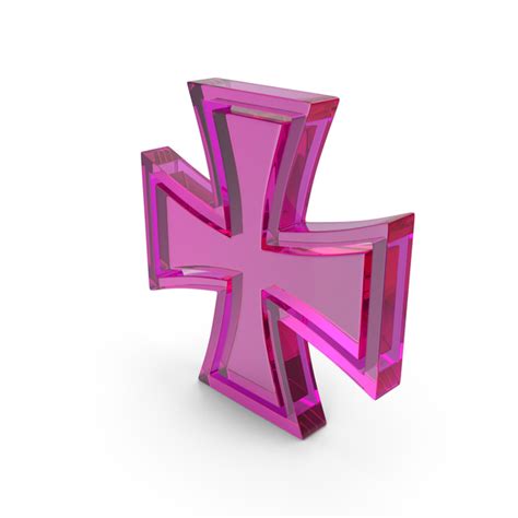 Pink Glass Christian Cross Symbol Png Images And Psds For Download
