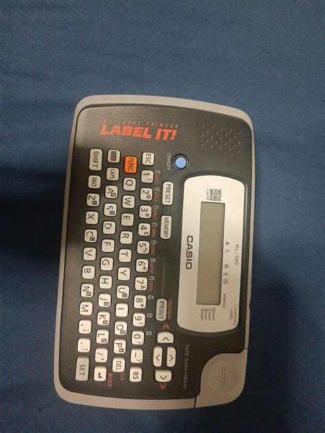 Casio Label Printer Hobbies And Toys Stationery And Craft Stationery