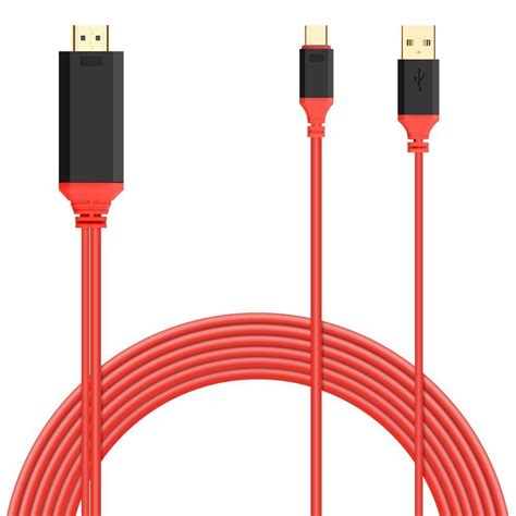 【楽天市場】【送料無料】usb Type C To Hdmiケーブル 2m 変換アダプタ 3d 4k Hd1080p Usb3 1対応 2016 Macbook Pro、2015