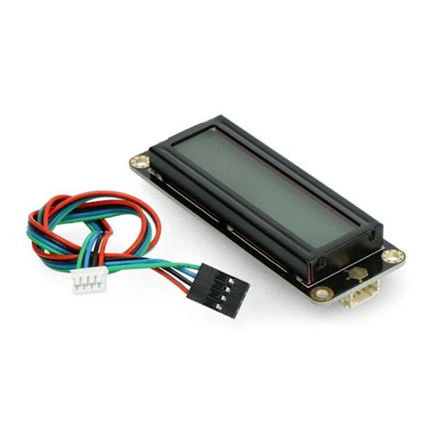 DFRobot Gravity X I C LCD Display Green Botland Robotic Shop