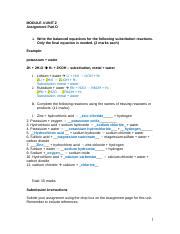Module Unit Assignment D Doc Module Unit Assignment Part D A