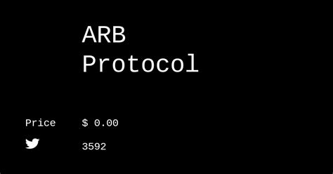 Arb Protocol And Arb Token Crypto Analytics And User Data Alphagrowth
