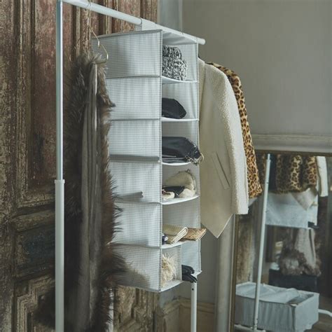 Stuk Organizador De Ropa Vertical Blancogris 30x30x90 Cm Ikea Chile