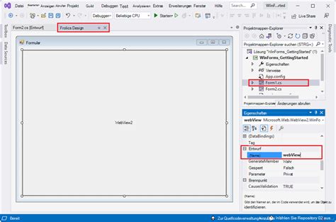 Erste Schritte Mit Webview In Winforms Apps Microsoft Edge Developer