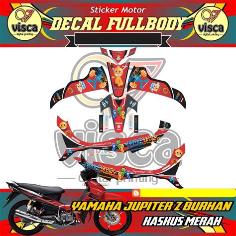 Jual Decal YAMAHA Decal YAMAHA JUPITER Z Decal YAMAHA JUPITER Z Full Body JUPITER Z BURHAN