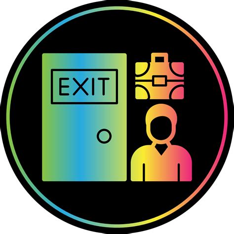 Exit Interview Vector Icon Design 16968286 Vector Art At Vecteezy