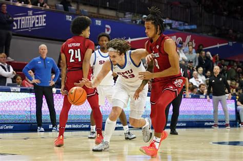 Highlights Photos And Notes Louisville Mens Basketball 98 Smu 73