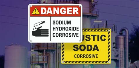 Nfpa 704 Sodium Hydroxide Signs Get 10 Off Now