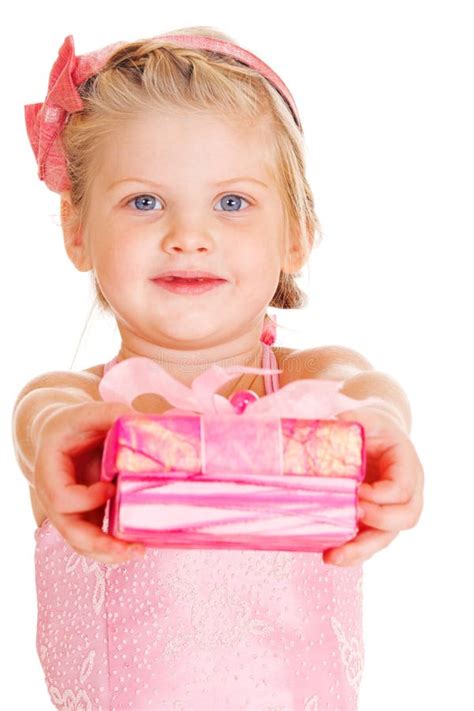 Girl In Pink Stock Image Image Of Person Little Attractive 21771795