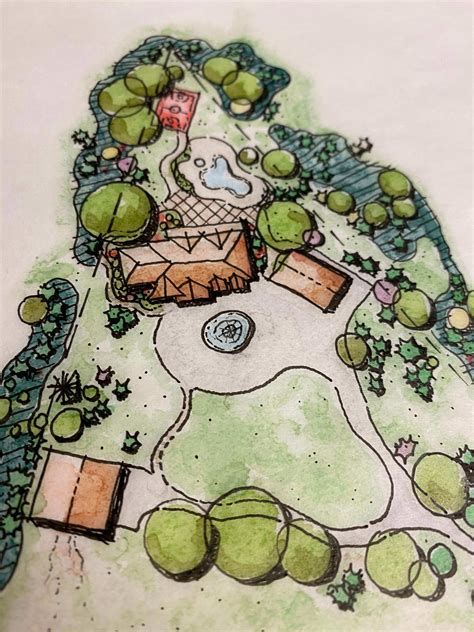 Hand Draw Your Landscape Design In Plan View Ubicaciondepersonas Cdmx Gob Mx