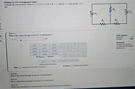 solved problem 13 6 ﻿of assignment value consider the